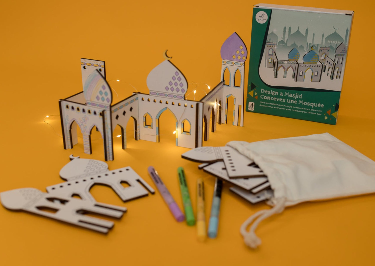 Wooden Masjid Kit – Tealyo